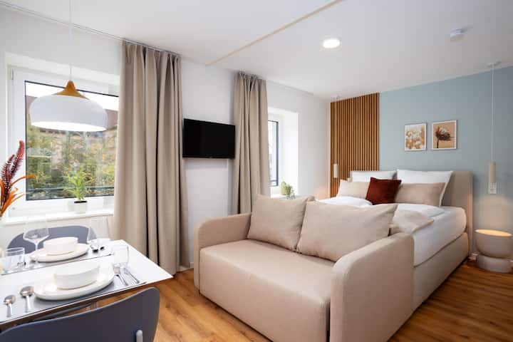 Fulda Deluxe Studio Apart Bad Küche Wlan & Tv C7 - Fulda