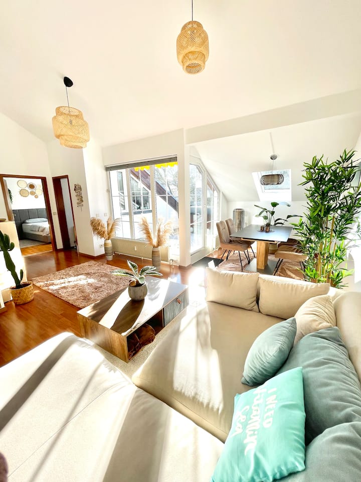 *New* I 60m2 I Rooftop Hideaway - Böblingen