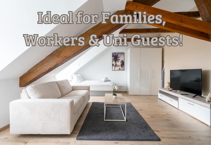 Spacious & Central | 75m² | 7 Guests | Uni&station - Leoben
