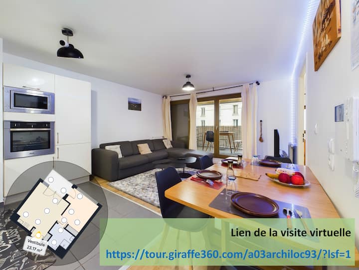 Roi De Paris/ Stade, Gare, Parking Et Terrasse - Saint-Brice-sous-Forêt