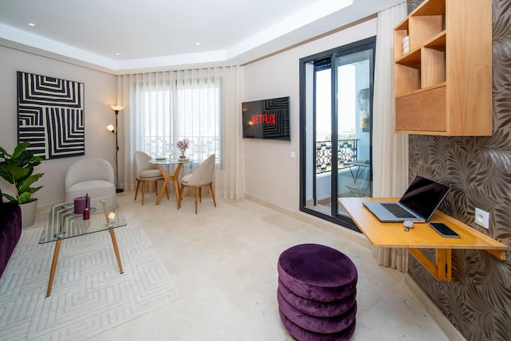Gauthier Luxe , 1br Apart- Comfort & Style In Casa - Casablanca