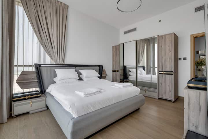 Lux Seafront, Ocean View, Skyline, Balc, Pool, Gym - Sharjah