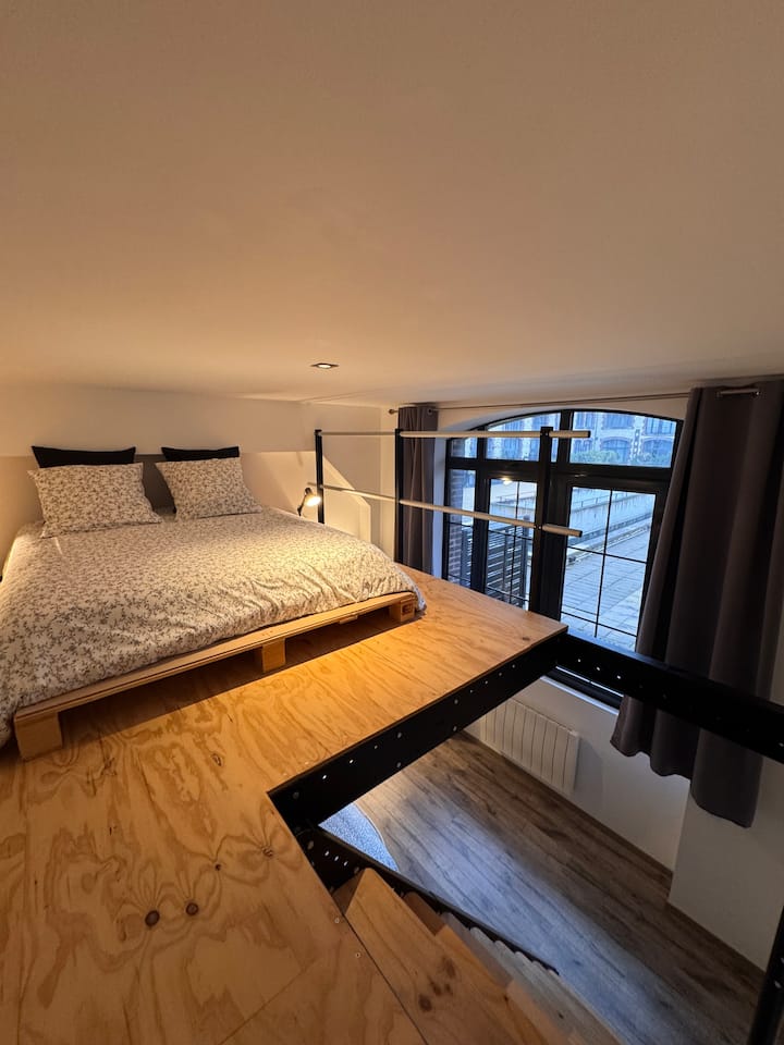 Le Brooklyn Loft - Centre Parking Privé - Troyes