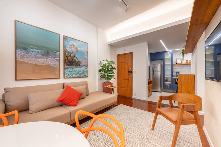Conforto E Estilo A 600m Da Praia De Copacabana - 리우데자네이루