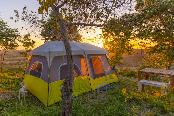 Ocean View Cabin Tent At Finca Artonomista In Cuba - La Habana