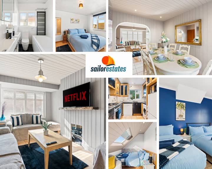 Large House With Free Parking - Brighton Marina