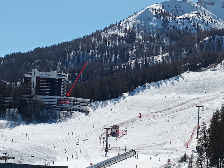 Vars - Ski Aux Pieds - Direct Pistes - 4 Personnes - Vars