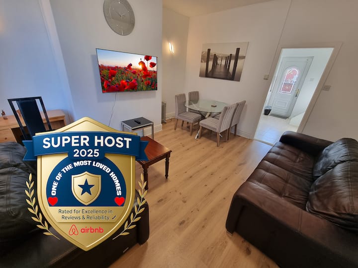 2 Bedroom Home | Perfect For Work & Family Trips - Rochdale
