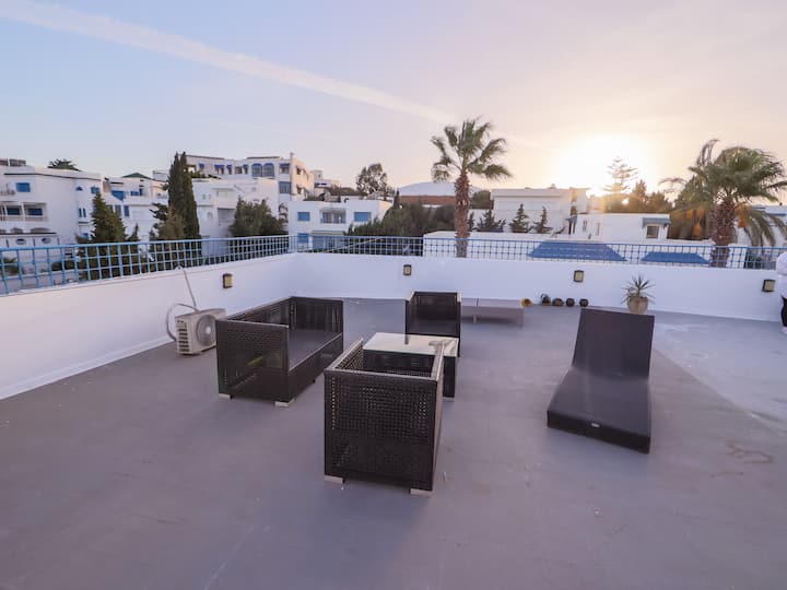 3 Pièces Spacieuses Avec Terrasse à Sidi Bou Saïd - Sidi Bou Said