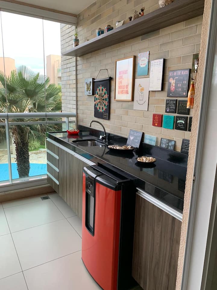 Apto Nascente L 3 Dorm. L Riviera Beach Place Golf - Brazilië