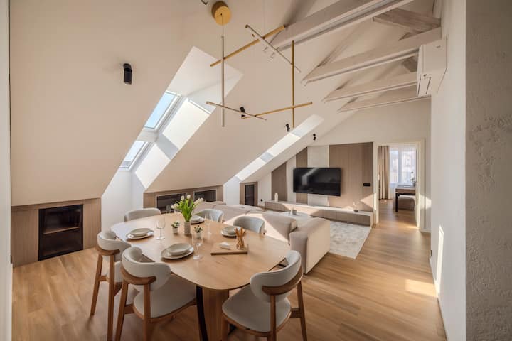 ᴄᴏʜᴏSᴛ | 2bd Penthouse, Luxury Apt., City Center - Kaunas