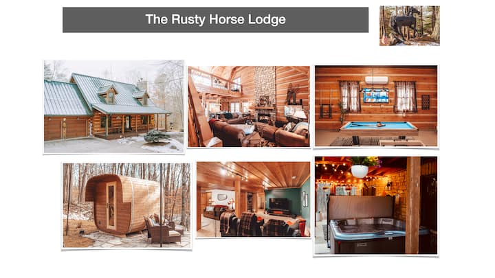 Rustic Retreat-hot Tub • Sauna • Firepit • Game Rm - Hocking Hills State Park, OH