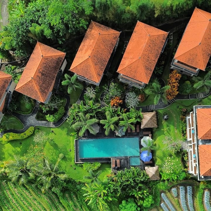 Beautifull Villa Sidemen With Private Pool - Sidemen