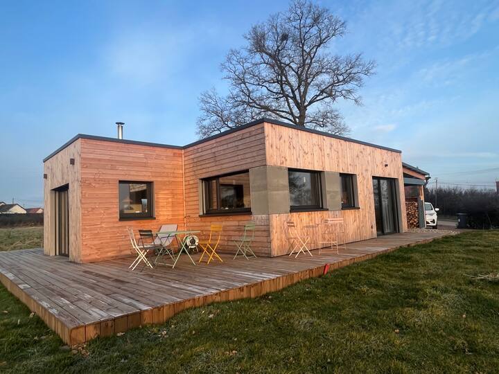Maison éCologique Atypique à Bourbon L'archambault - Bourbon-l'Archambault