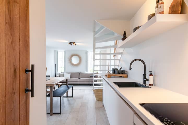 Uniek Strandhuis Met Privé Hottub -Zeeuws Duinhuis - Vlissingen