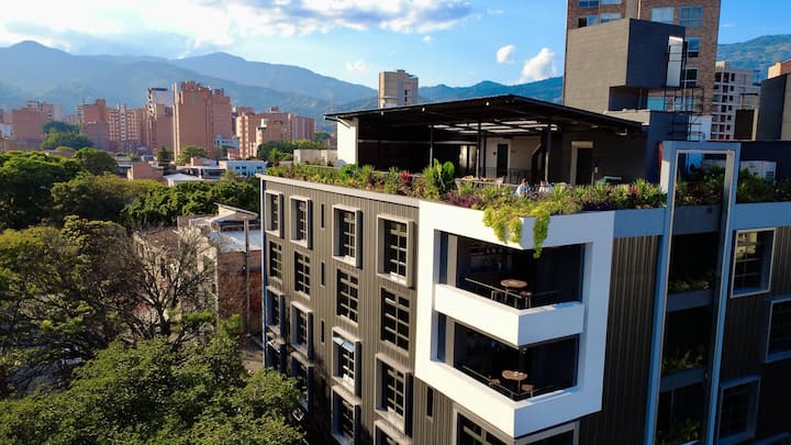 Loft En El Corazón De La 70 Con Wifi | Ac - Medellín