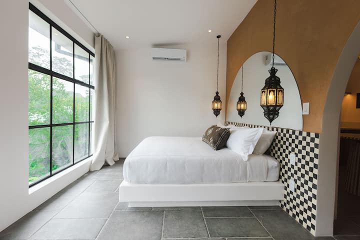 New Boutique Hotel In Nosara: King Bedroom Suite - Nosara