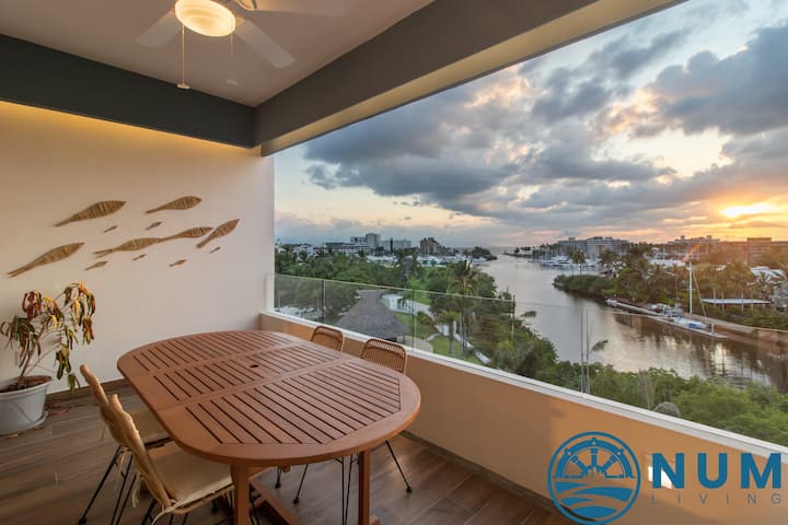 Acogedor Condo Con Vista Al Mar - Nuevo Vallarta