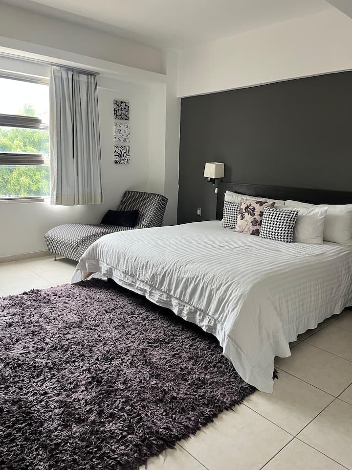 Habitación Hotel -Alberca-estacionamiento - Boca del Río