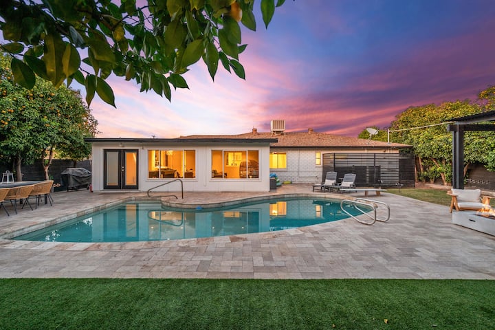 Zen Arcadia Home | Family Friendly W/ Heated Pool - Phoenix, AZ