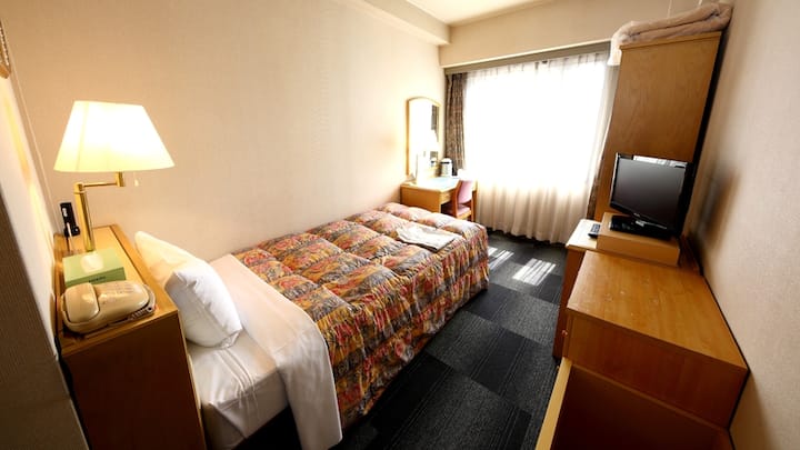 【Free Onsen Ticket!】 Small Single (Smoking) For 1 - 豐田市