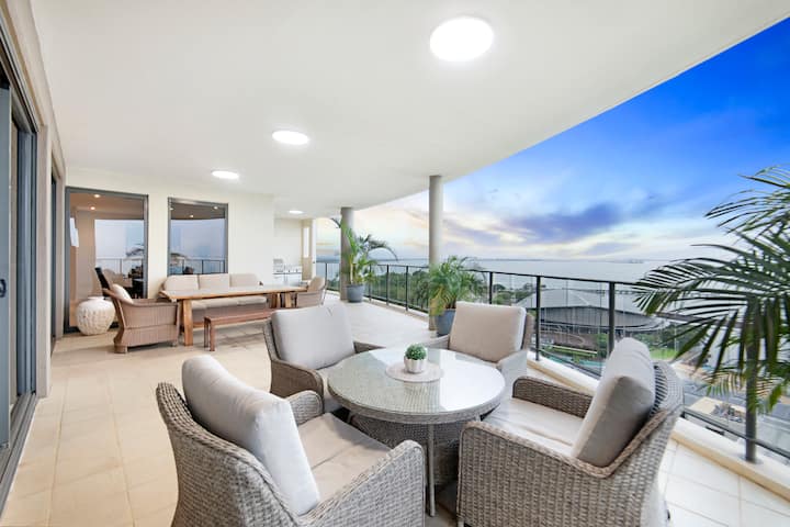 Zenlux: 4br Waterfront Penthouse Pad 270° Panoroma - Darwin