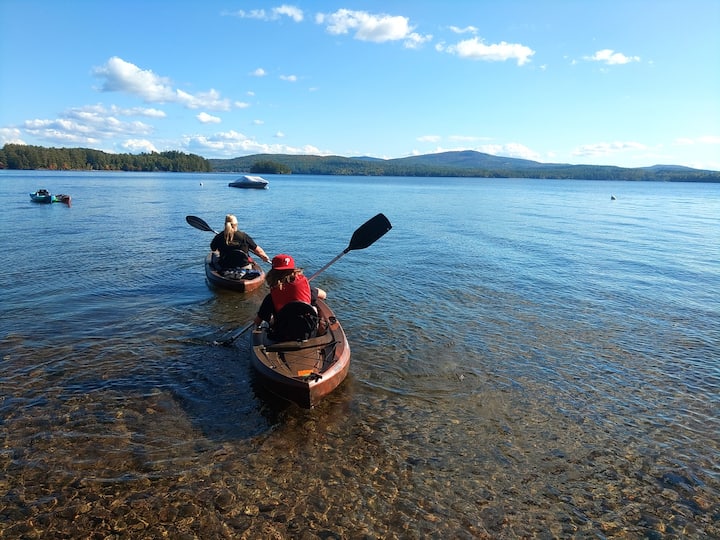 The Lake Escape. A Cozy Lakeside Cabin. - Wolfeboro, NH