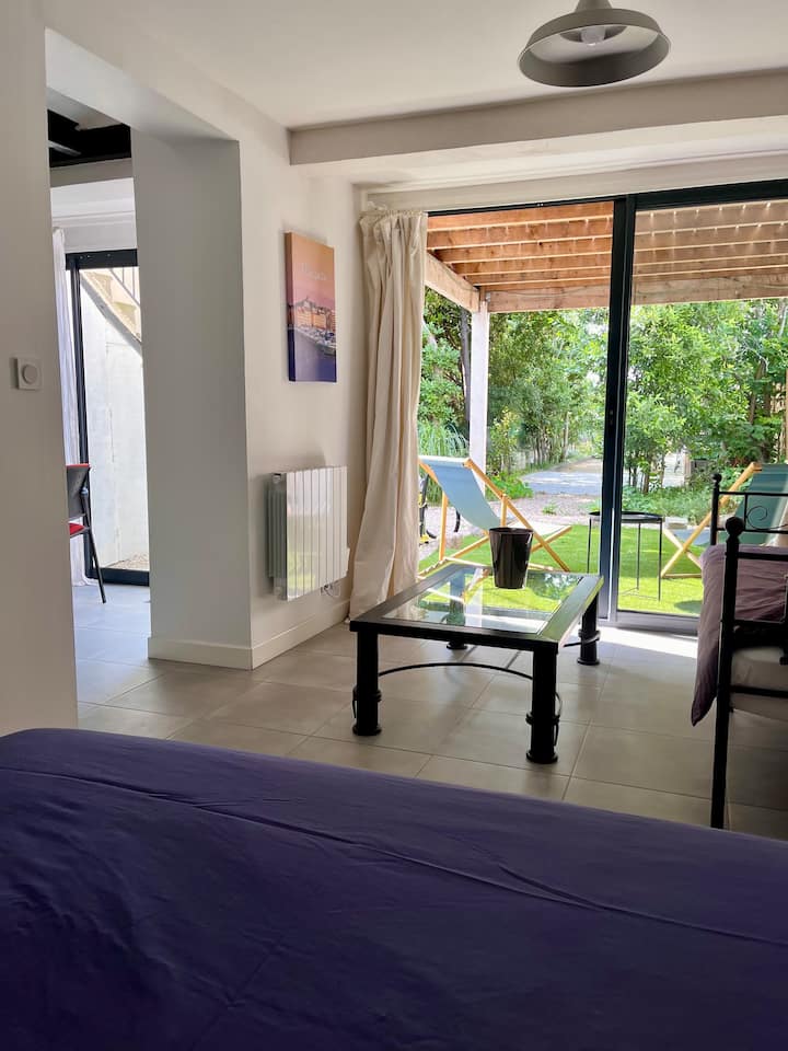 2 Pièces Terrasse+ Jardin Commun - Marseille