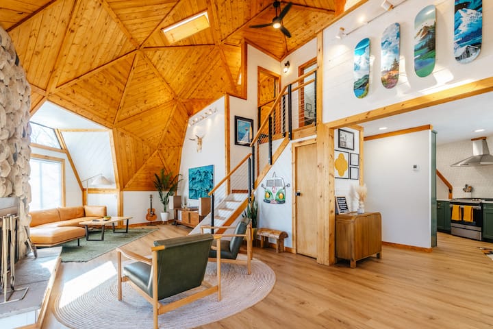 Cozy Geodesic Dome Cabin 15mi To Breck W/ Starlink - USA