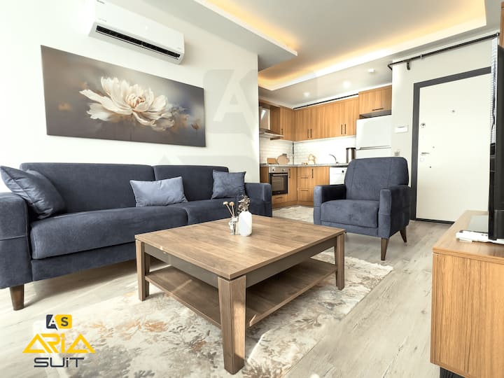 Modern Tasarımlı Merkezi 1+1 - Mersin