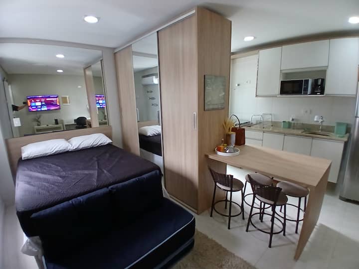 Shb - Desperte Com A Brisa: Apê Charmoso No Embaré - Santos State