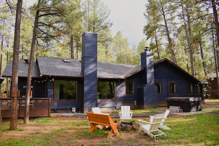 Rainbow Lake Retreat W/hot Tub & Sauna - Pinetop-Lakeside, AZ