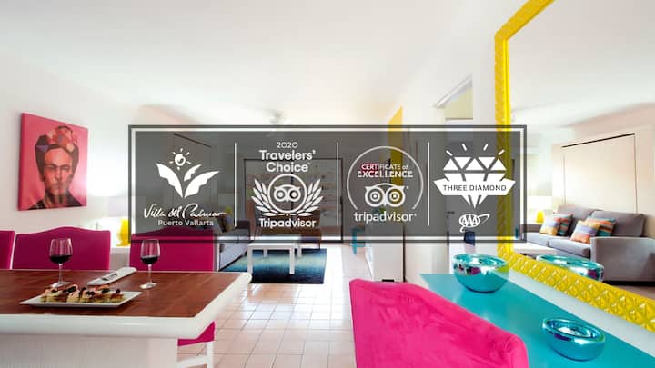 Pv Retreat | Spacious 2br | Balcony & Scenic Views - Puerto Vallarta