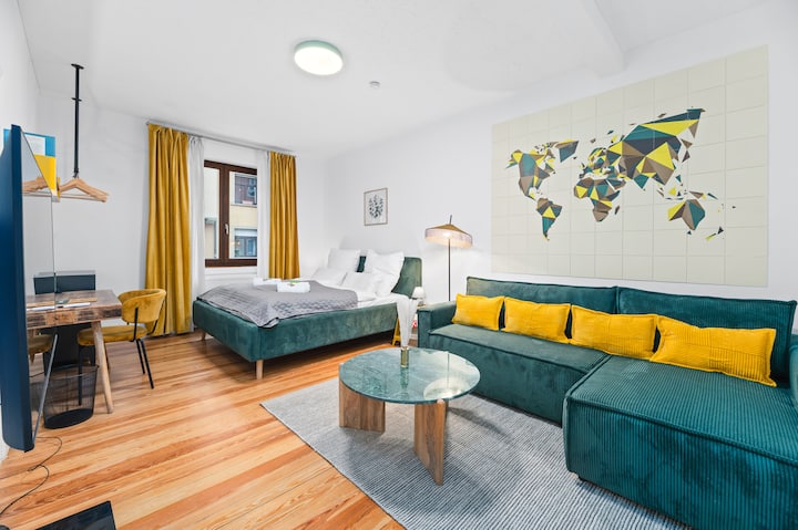 Lemon3 - Urban Apartment Mit Balkon Nähe Bahnhof - Karlsruhe