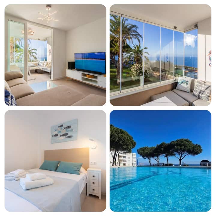 Vistas Al Mar - Teletrabajo & Relax By Domidai - Alicante Airport (ALC)