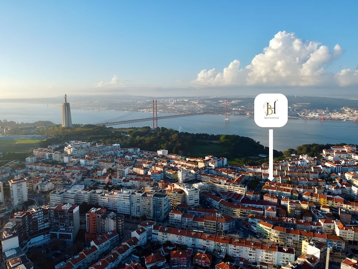 Apartamento Cristo Rei, Ponte 25 De Abril, Almada - 阿莫拉