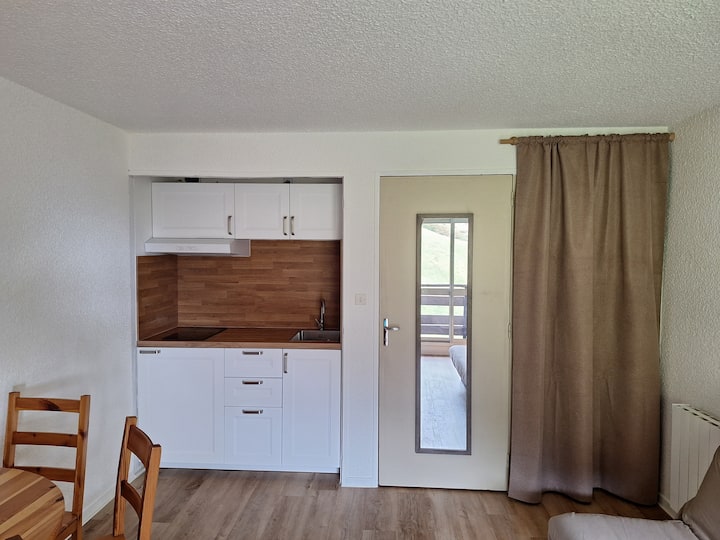 Studio 4/5 Personnes La Mongie - Piau Engaly