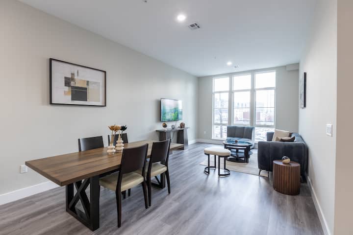 Luxe Condo Easy Nyc Access Free Covered Parking - Jersey City, NJ