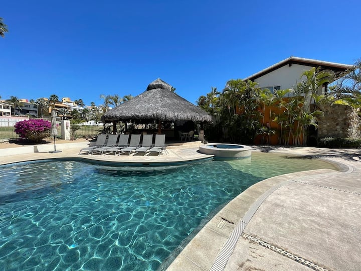 Condo. Las Quintas | Terraza & Jardín De Paisaje - San José del Cabo