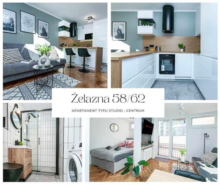 ŻElazna 58/62 - Centrum Warszawy - Warsaw