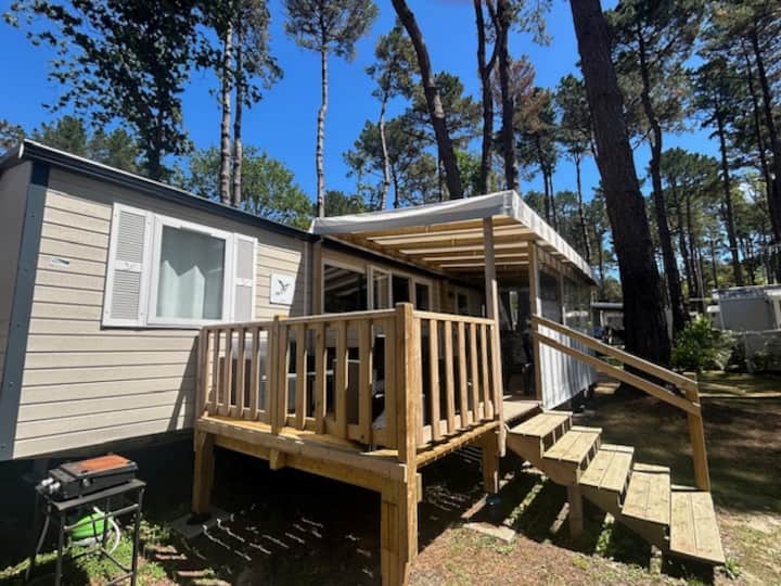 Le Cosy Du Bois : Mobilhome - Plage de Mesquer (Sorlock)