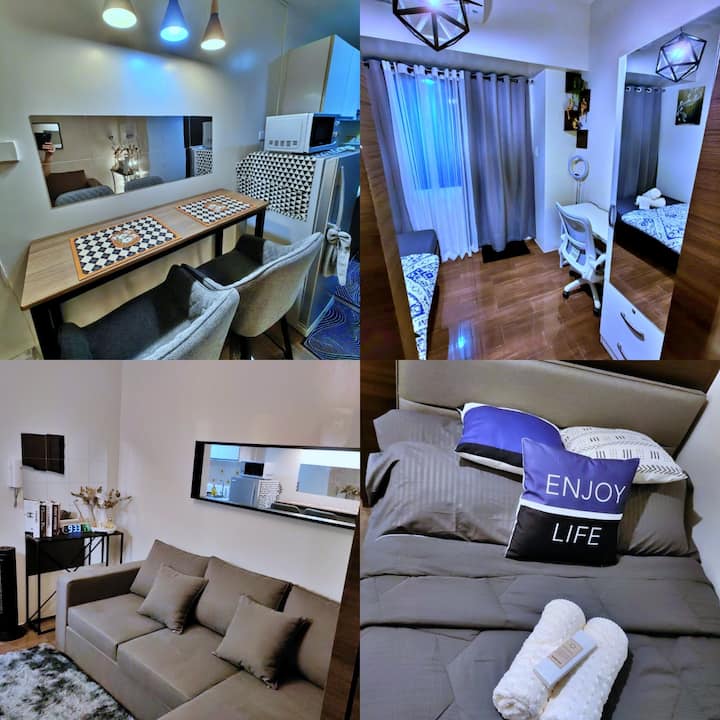 1br Free Parking W/balcony Near Rcbc, Trident, Mmc - Manila