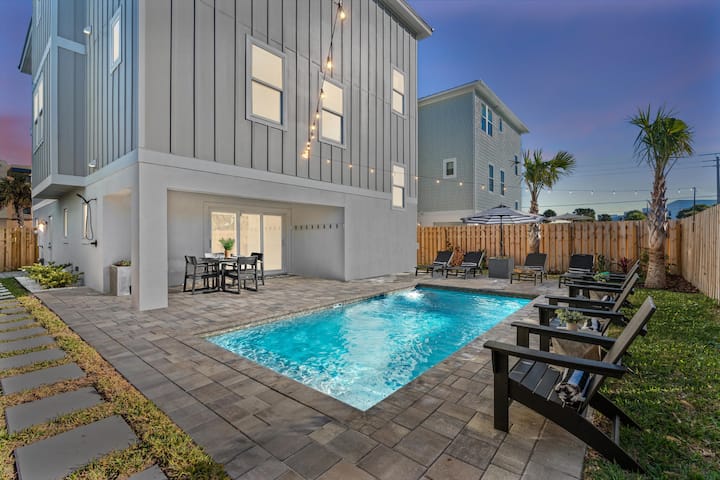 Heated Pool | 4 King En-suites | Walk To The Beach - St. Augustine Beach, FL