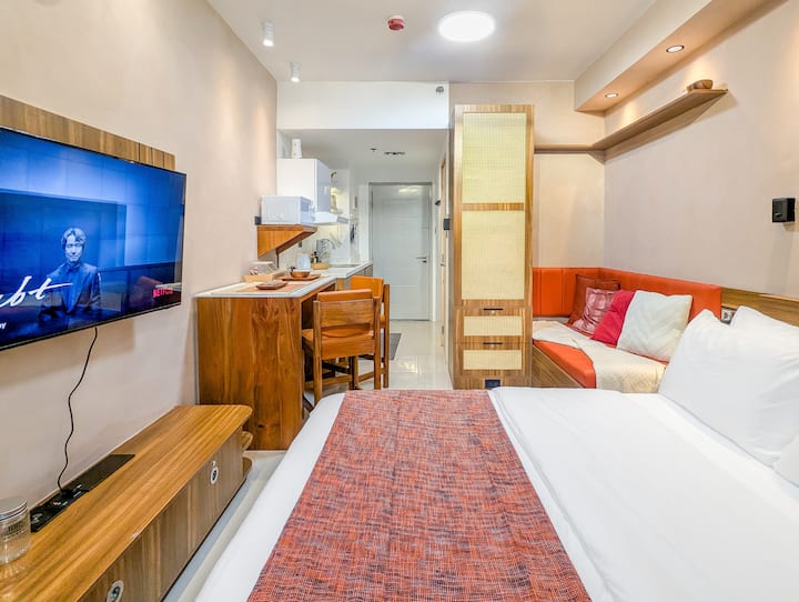 Newly Renovated Condo 20sqm | Grass Sm North Edsa - Cuba