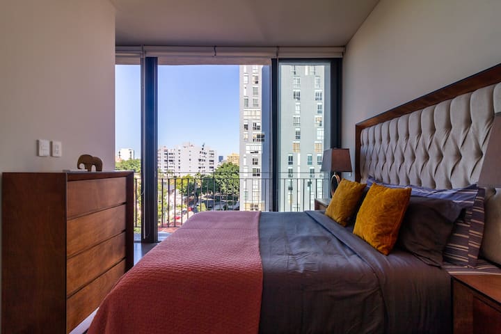 Apartamento Americana - 2 Personas - Ac - Centrico - Guadalajara