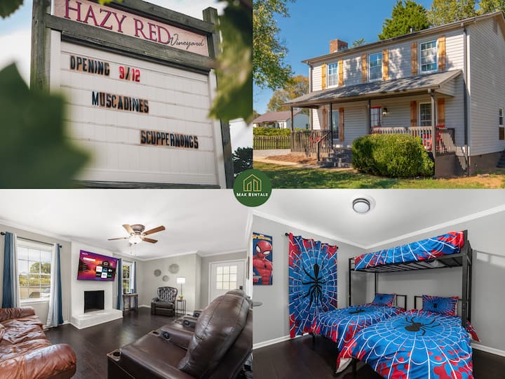 "Vineyard Villa" - Incredible Location & Amenities - Statesville, NC