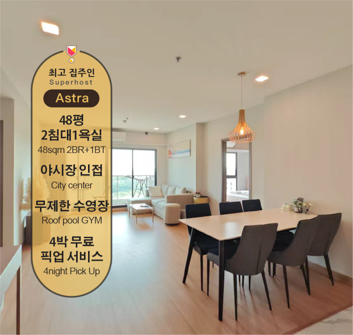 Near Night Market 48sqm 2br+1bt /150m Rooftop Pool - Chiang Mai