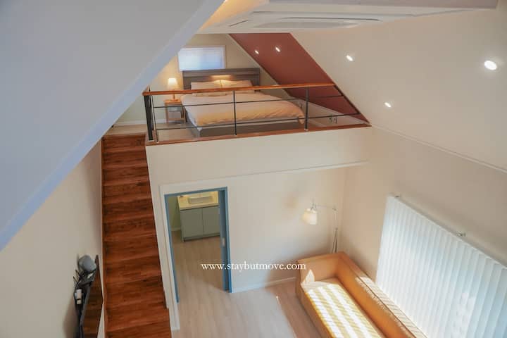 [더블유빌리지 204] 함덕해수욕장 차로 15분/숲속 마을 타운하우스 - Jeju-si