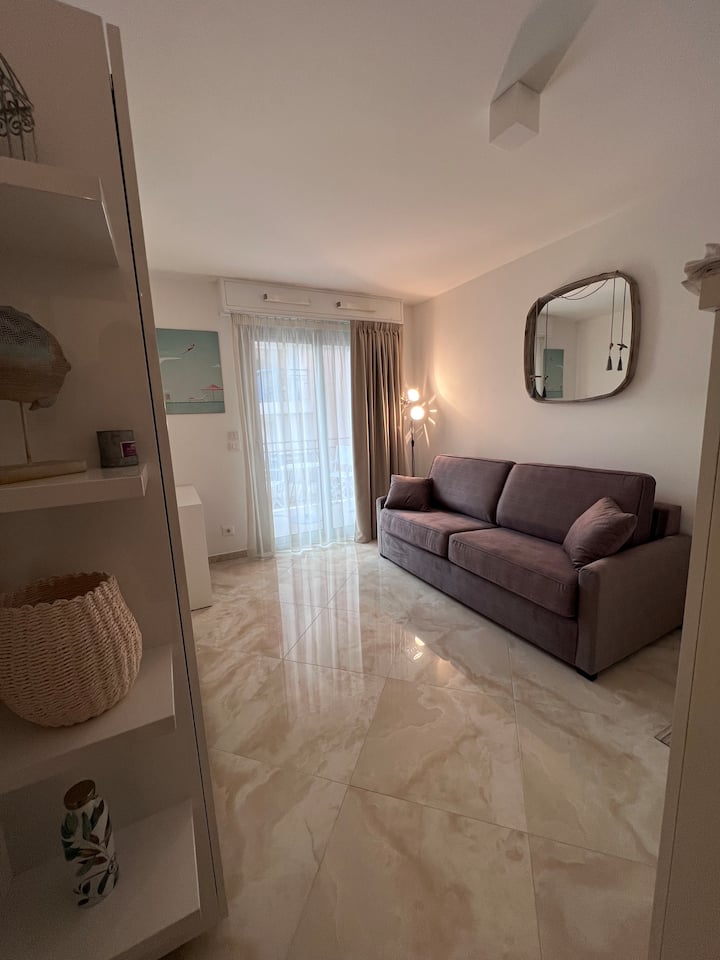 Studio Centre Ville 50 M Plage - Menton