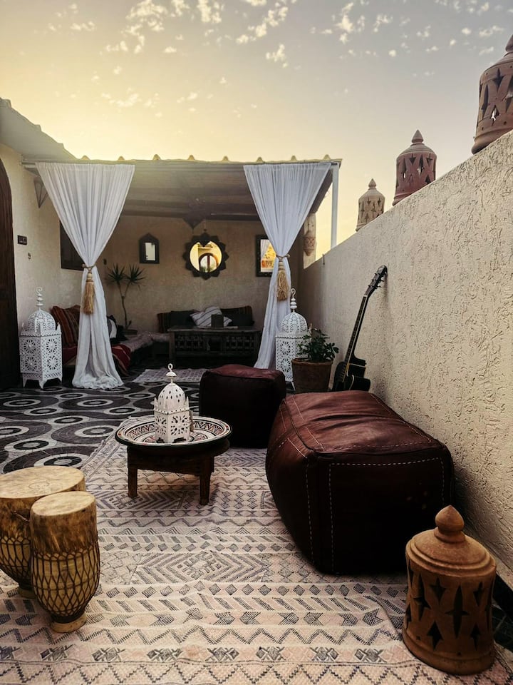 Berber Riad Villa Aourir Agadir - モロッコ